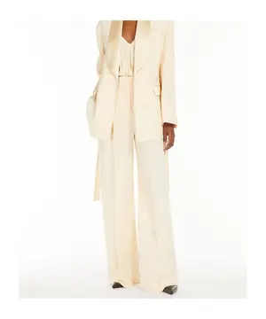 Max Mara Tailored Wide-leg Klaus Pants - Ivory