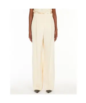 Max Mara Tailored Wide-leg Klaus Pants - Ivory
