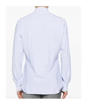 MAZZARELLI Lapel Long Sleeve Shirt