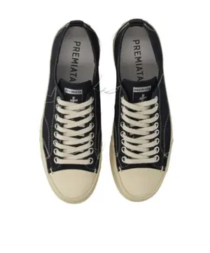 Premiata Vince Low-top Sneakers - Navy