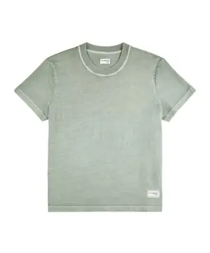 FAY Archive Logo Patch T-shirt - Gray