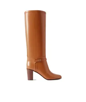 Valentino Garavani Knee-high Boots With Adjustable Buckle Detail