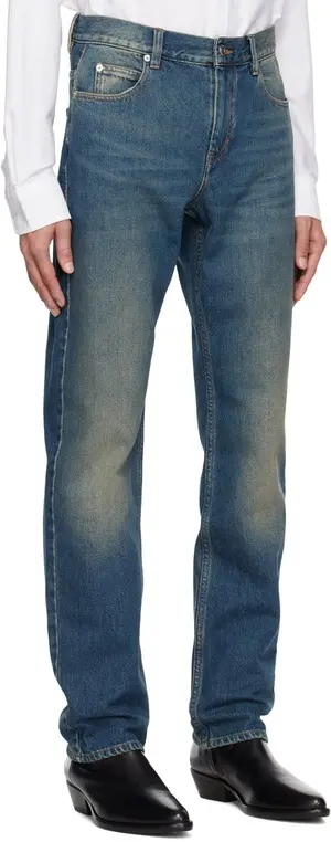 Isabel Marant Étoile Logo Patch Flared Jeans