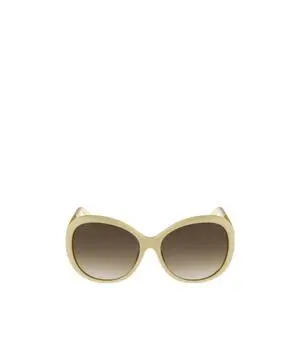 Gucci Logo Detail Sunglasses - Brown