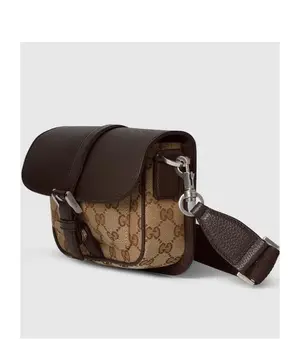 Gucci Gg Monogram Mini Crossbody Bag