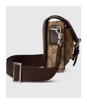 Gucci Gg Monogram Mini Crossbody Bag