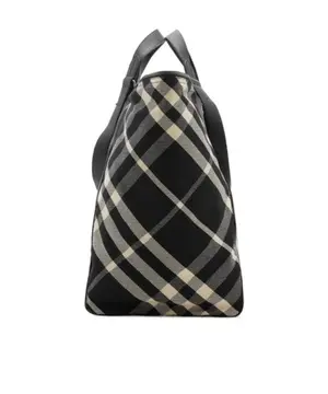 Burberry Festival Checked Tote Bag