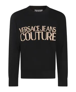 Versace Logo Jacquard Jumper