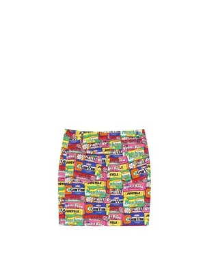 Moschino Printed Skirt