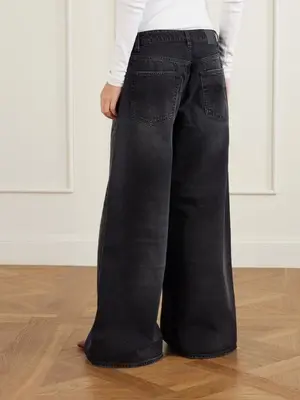 R13 Nico Wrap-effect Boyfriend Jeans