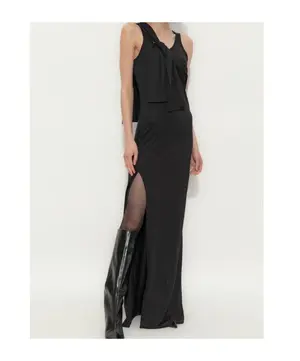 Coperni Knotted Jersey Maxi Dress