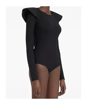 MAISON MARGIELA Padded Shoulders Cropped Stole