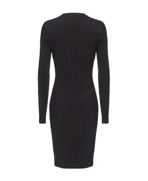 Pinko V-neck Zip-up Dress
