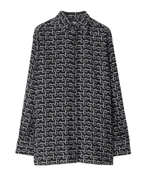 Burberry B Jacquard Long Sleeved Shirt - No