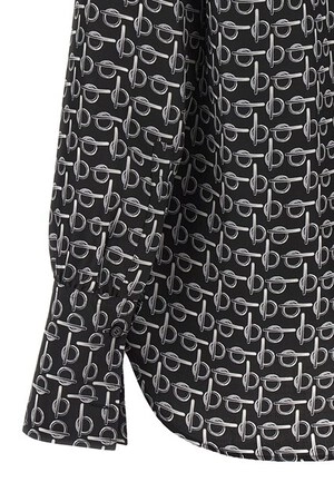 Burberry B Jacquard Long Sleeved Shirt - No