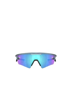 Oakley Geometric Sports Sunglasses - Blue