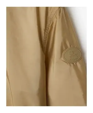 Burberry Checker-tape Parka - Flax