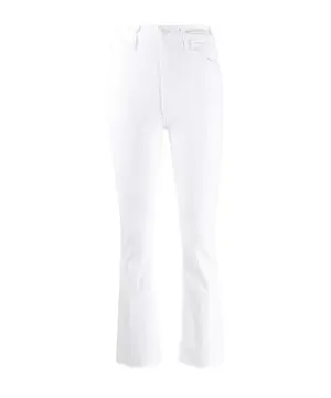 MOTHER Raw-hem Straight-leg Jeans - No