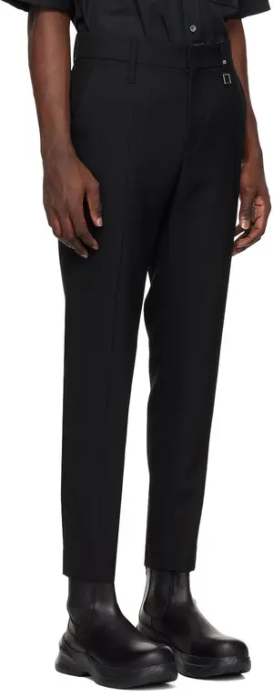 WOOYOUNGMI Mid-rise Wool Tailored Trousers