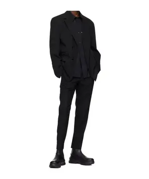 WOOYOUNGMI Mid-rise Wool Tailored Trousers