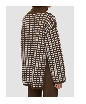 JOSEPH Waffle Knit High Neck Jumper