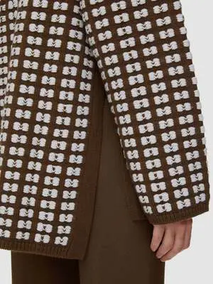 JOSEPH Waffle Knit High Neck Jumper