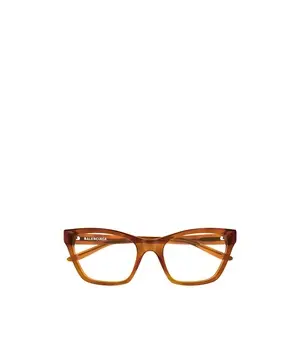 Balenciaga Cat-eye Frame Glasses - Brown