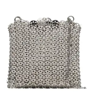 Rabanne Gray Shoulder Bags