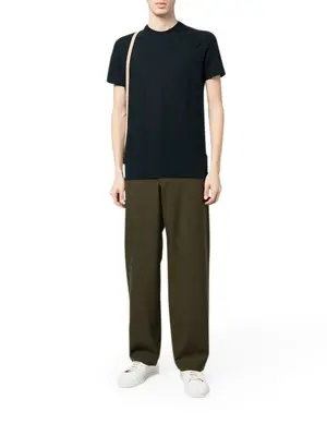 ZANONE Short-sleeved Straight-hem Crewneck T-shirt