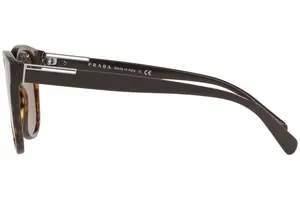 Prada Tortoiseshell Logo Sunglasses - Brown