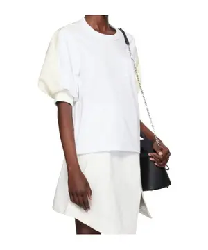 Sacai Balloon Sleeve Jersey T-shirt