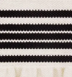 Dior Textured Striped Midi Skirt
