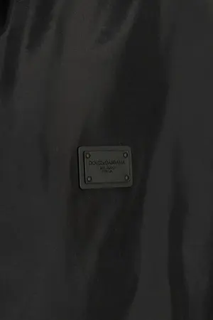 Dolce & Gabbana Logo Tag Padded Bomber Jacket