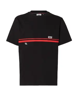 Gcds Logo Printed Crewneck T-shirt