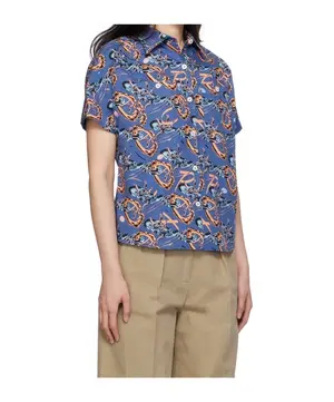 A.p.c. X Brain Dead Printed Short Sleeve Shirt