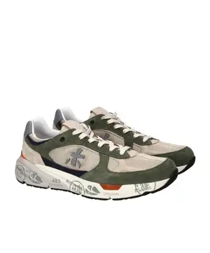Premiata Mase Panelled Sneakers - Multicolor