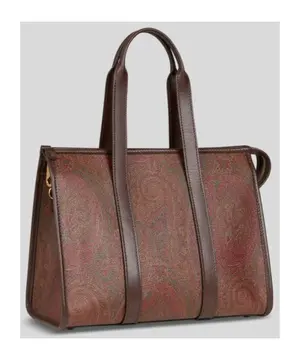 Etro Paisley Medium Top Handle Bag