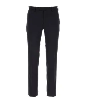 PT TORINO Slim Fit Tailored Trousers - Navy