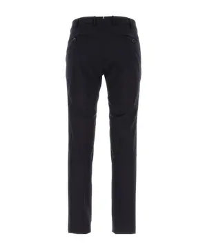 PT TORINO Slim Fit Tailored Trousers - Navy