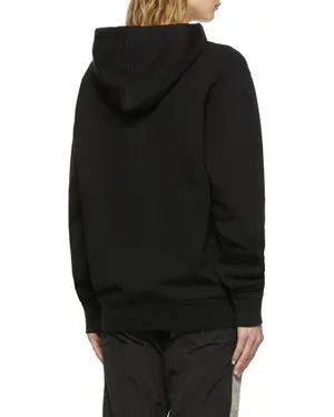 Palm Angels St Moritz Heart Spray Cotton Hoodie