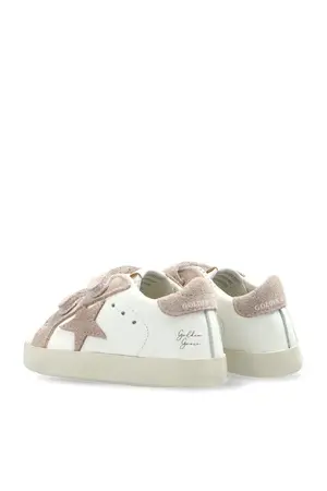 GOLDEN GOOSE Round Toe Sneakers With Velcro Fastening