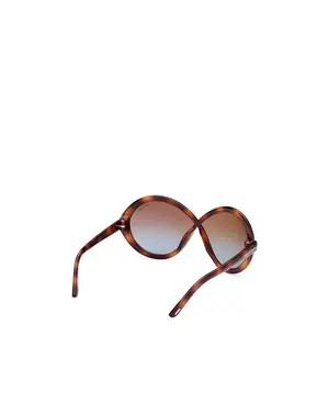TOM FORD Oval Frame Sunglasses