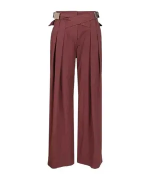 Attico Straight Leg Pants For Women