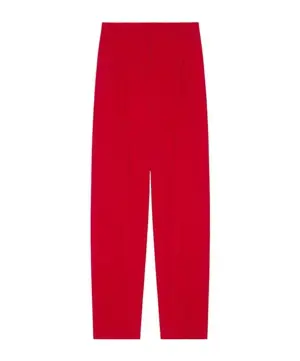 Givenchy Double Pleated Trousers - Deep Red