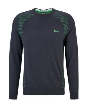 Hugo Boss Logo Detailed Regular Fit Sweatshirt