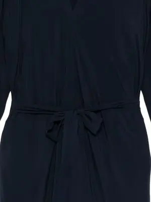 Seventy V-neck Tie-waist Maxi Dress