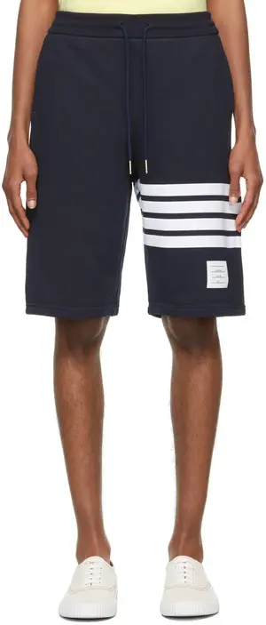 Thom Browne 4-bar Bermuda Shorts - Black