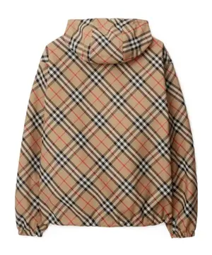 Burberry Vintage Check Reversible Zipped Hooded Jacket