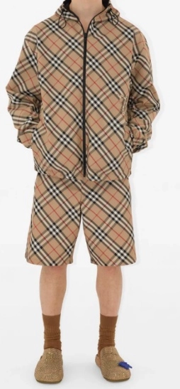 Burberry Vintage Check Reversible Zipped Hooded Jacket