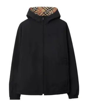 Burberry Vintage Check Reversible Zipped Hooded Jacket